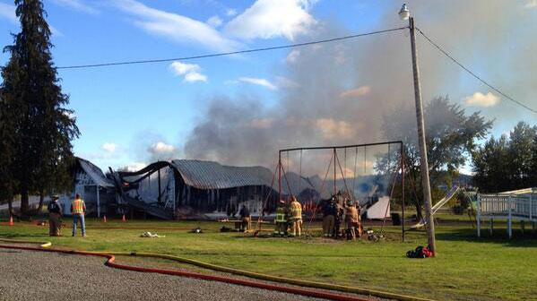 Class on Monday for students of charter school destroyed by fire | kgw.com