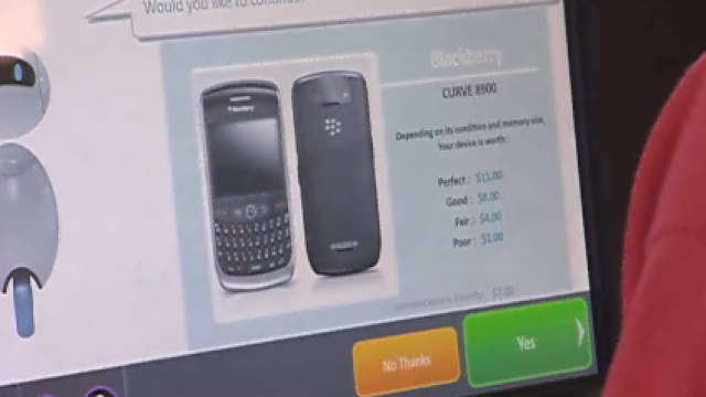 New Eco-ATM offers cash for old cell phones | kgw.com