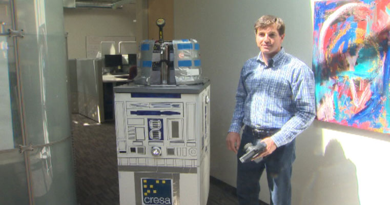 Portland man creates 'R-2 Beer-Me' keg robot | kgw.com