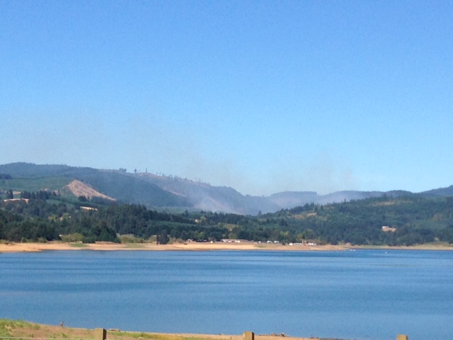 Sept. 2014: Hagg Lake fire causes evacuations | kgw.com
