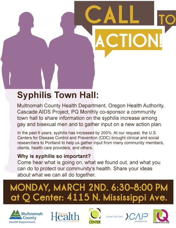 Oregon health officials warn of rise in syphilis cases | kgw.com