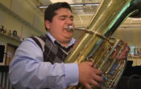 Deep tuba notes from champ Salem teen reach Mexico | kgw.com