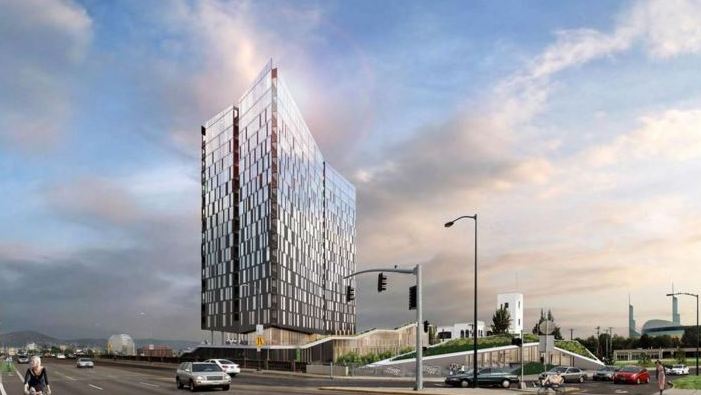 Developer agrees to add windows back to prominent 21-story apartment ...