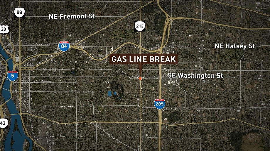 Construction crew drills through gas line; causes leak, evacuation ...