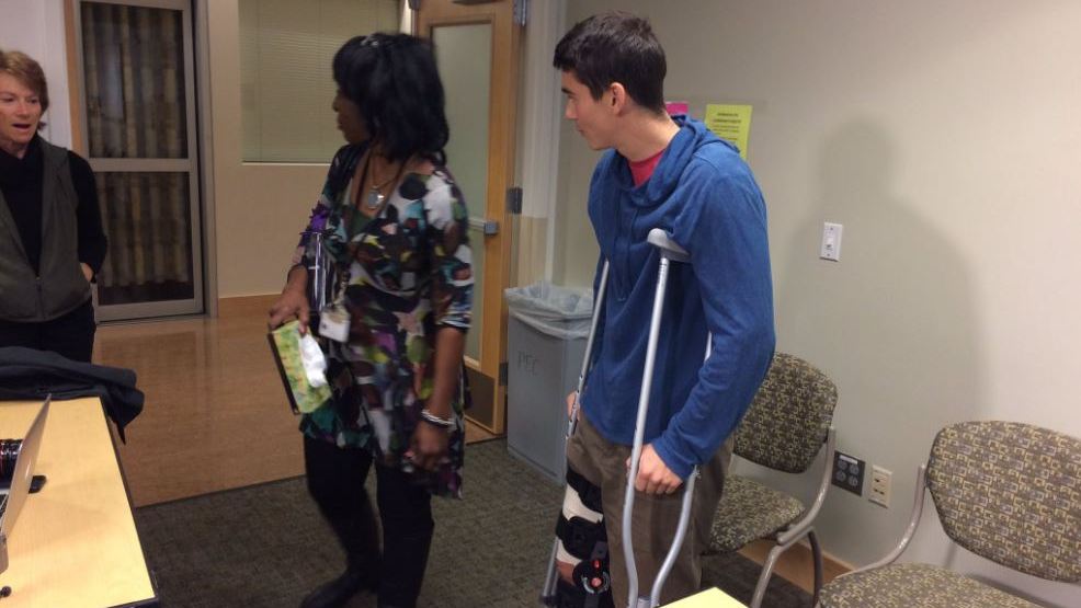 ‘My whole leg was in its mouth,' Oregon shark attack survivor says ...