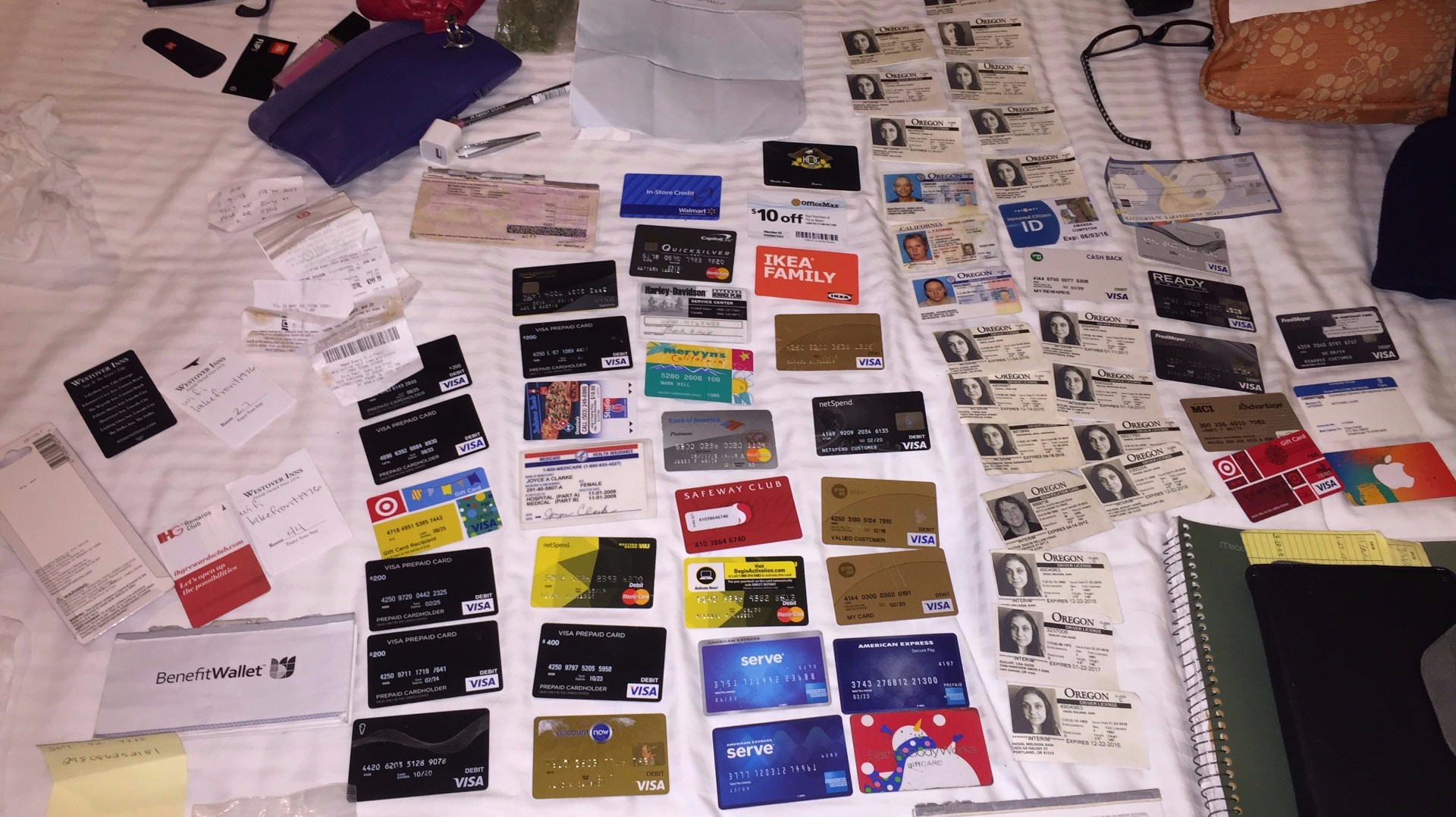 Large identify theft operation uncovered by West Linn police | kgw.com