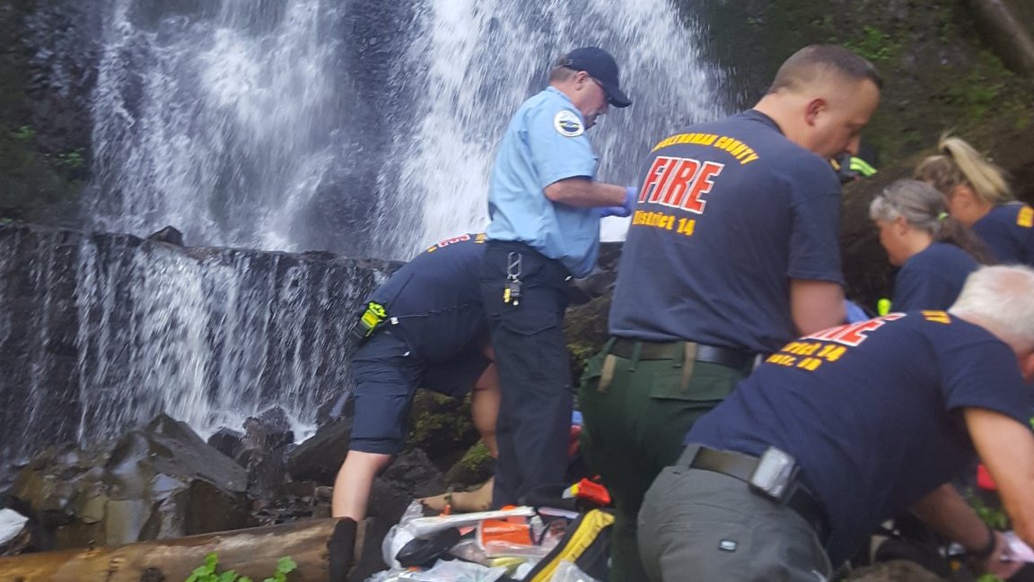 Hiker who fell 150 feet on Angel's Rest trail dies | kgw.com