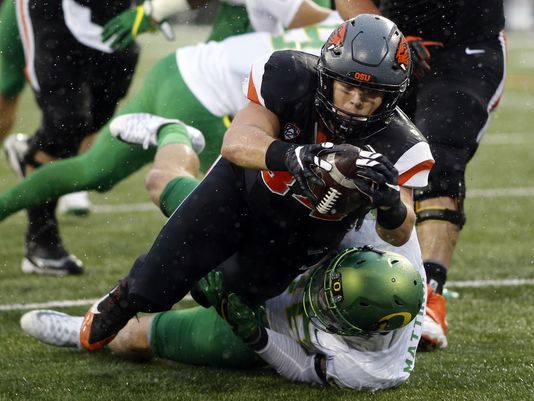'Wrecking' Nall leads inspired group of Oregon State backs | kgw.com