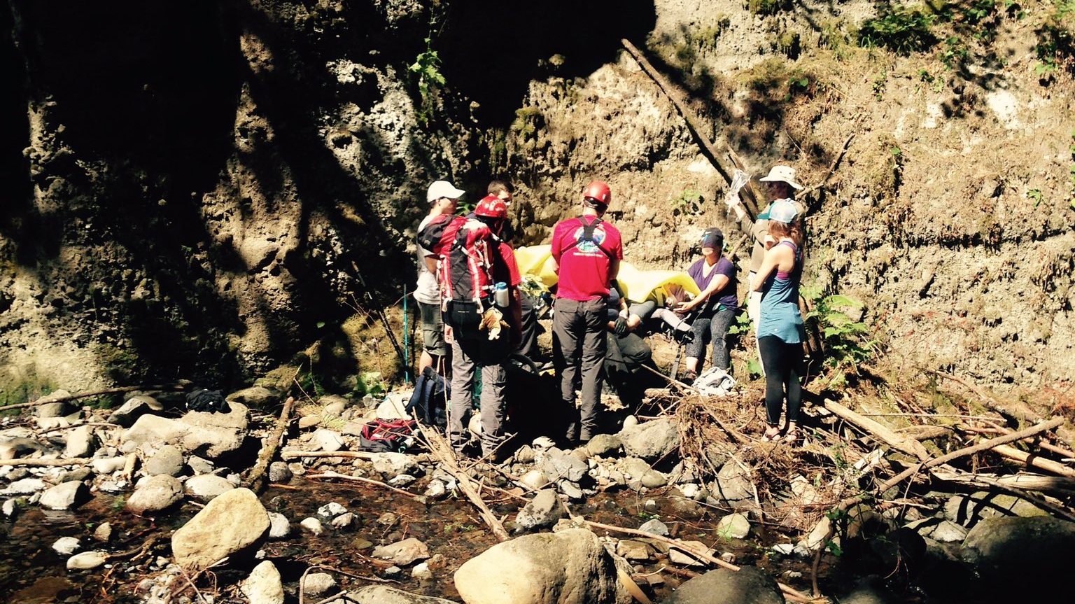Hiker falls 150 feet in gorge, suffers non-life-threatening injuries ...